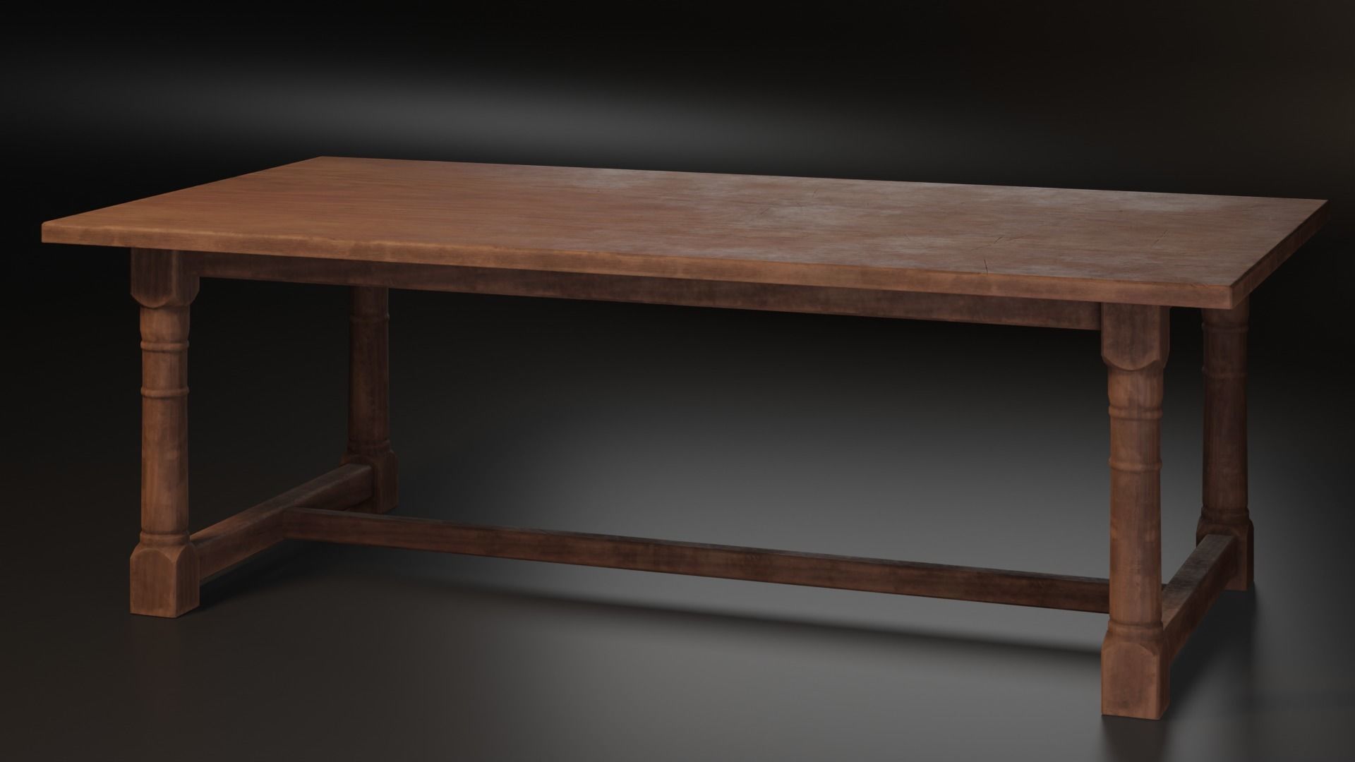 4 Medieval Fantasy Tables free VR / AR / low-poly 3D model | CGTrader