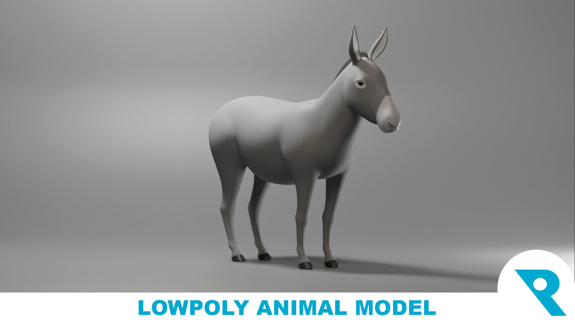 3D model Donkey Base Mesh VR / AR / low-poly | CGTrader