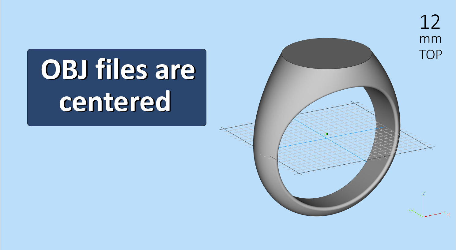 Round Signet Ring Pack 3D Model Collection | CGTrader