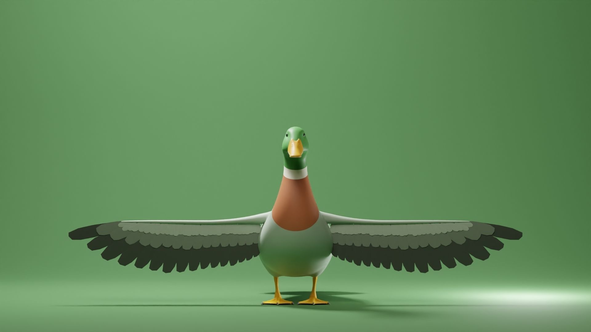 3D model Duck Base Mesh VR / AR / low-poly | CGTrader