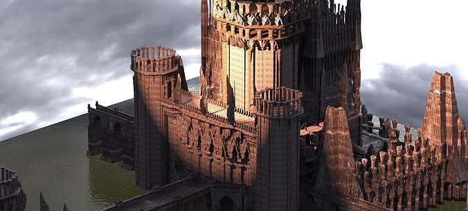 Magna Carter Fortress 6 3D model | CGTrader
