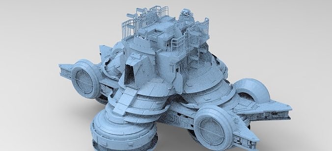 Floating Desert platform 1 3D model | CGTrader