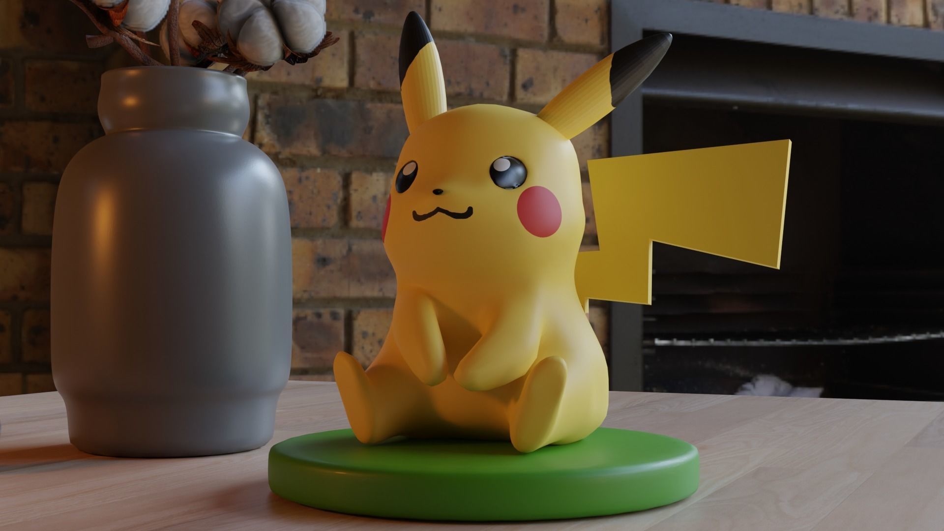 Pikachu - The Pokemon 3D model 3D printable | CGTrader
