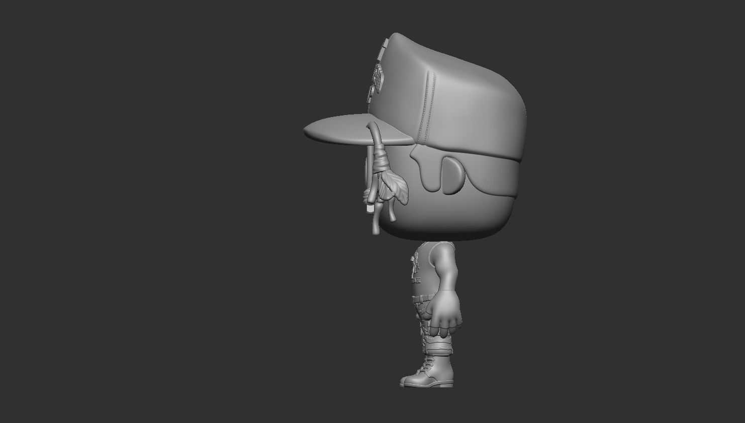 3D Print Model Drake Funko Custom Aliens Colonial Marine USCM 3D model ...