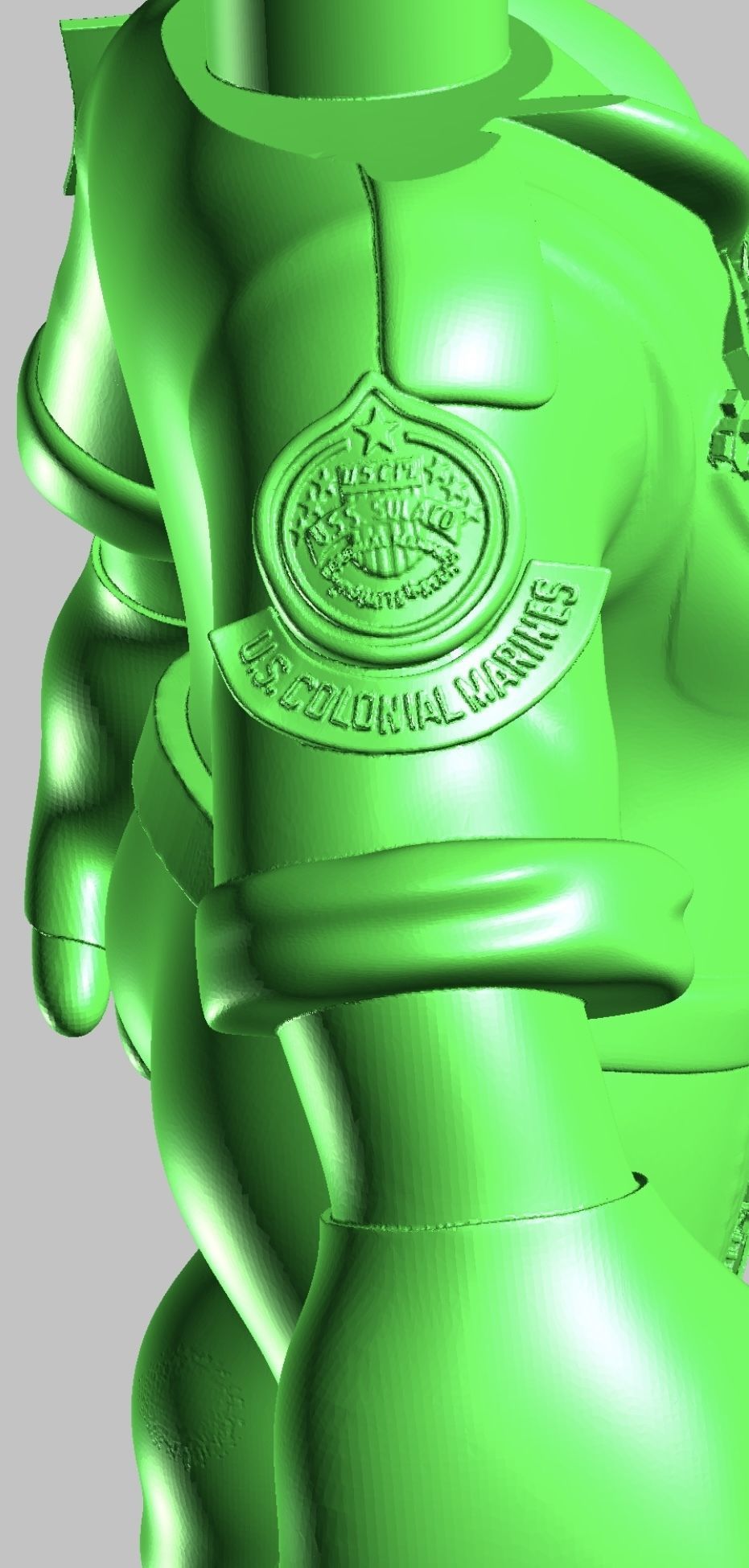 3D Print Model Ferro Aliens Funko Aliens Colonial Marine USCM 3D model ...