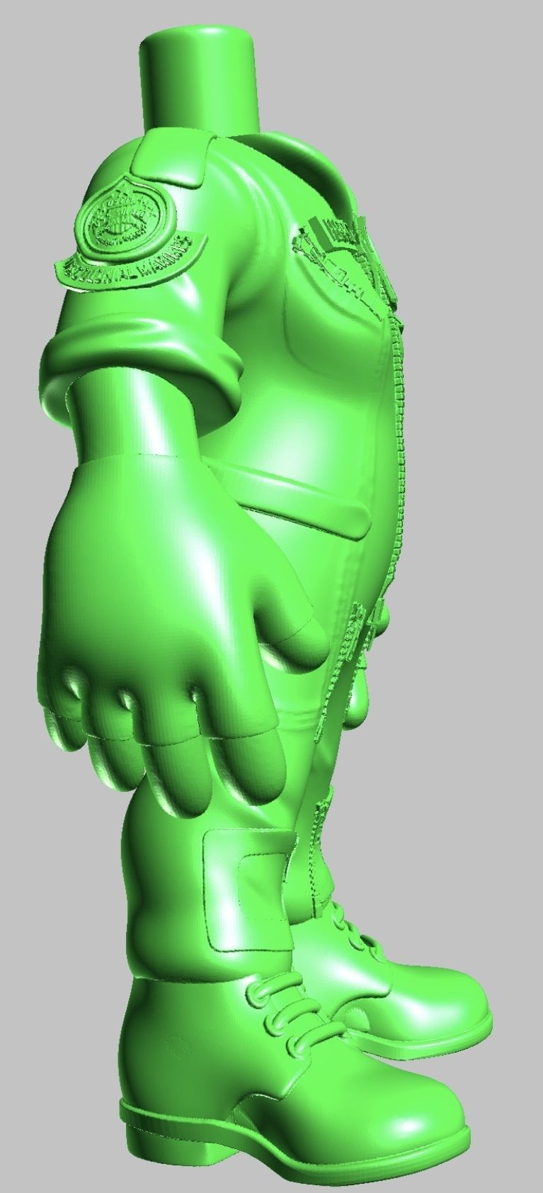 3D Print Model Ferro Aliens Funko Aliens Colonial Marine USCM 3D model ...