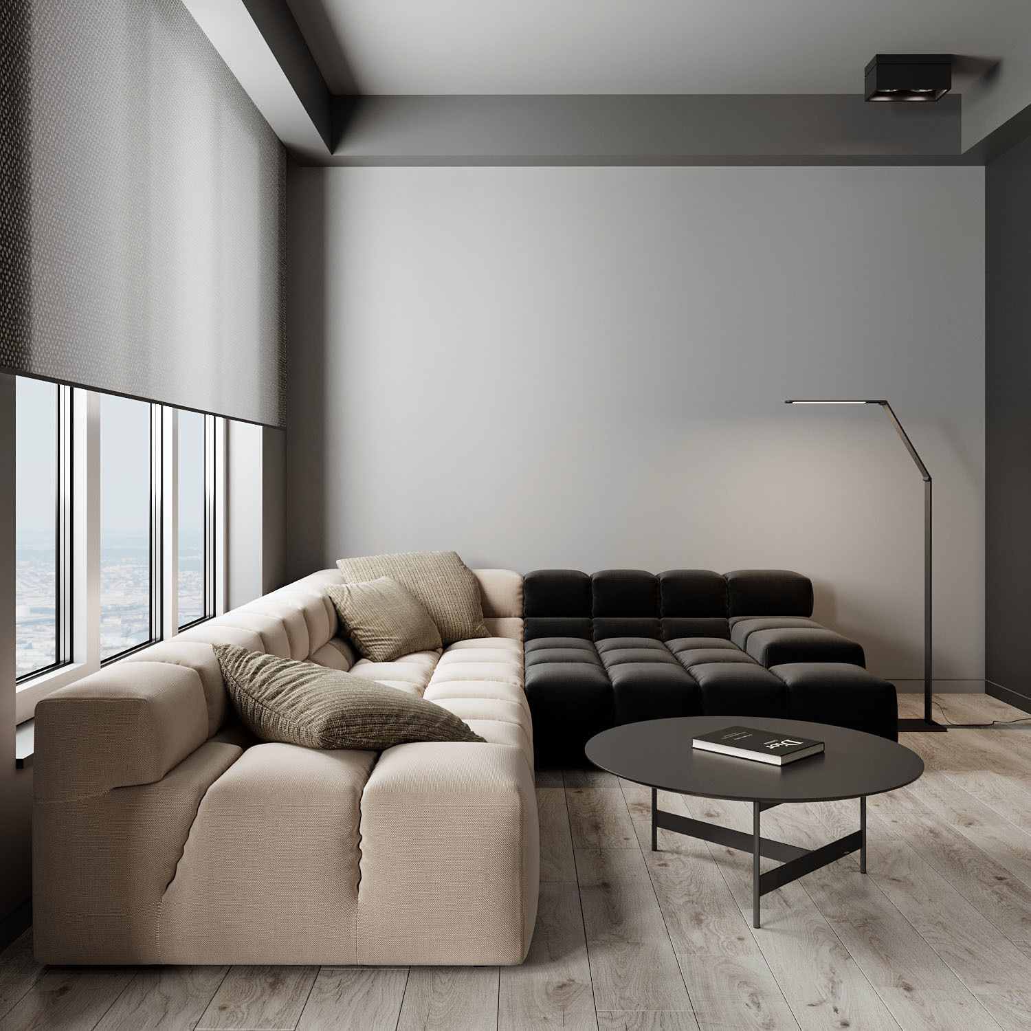 Grey - interior 3D model | CGTrader