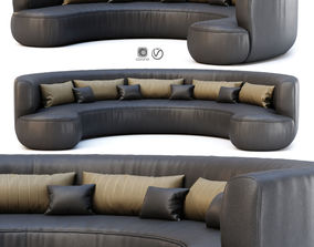 Round sofa 3D Models | CGTrader