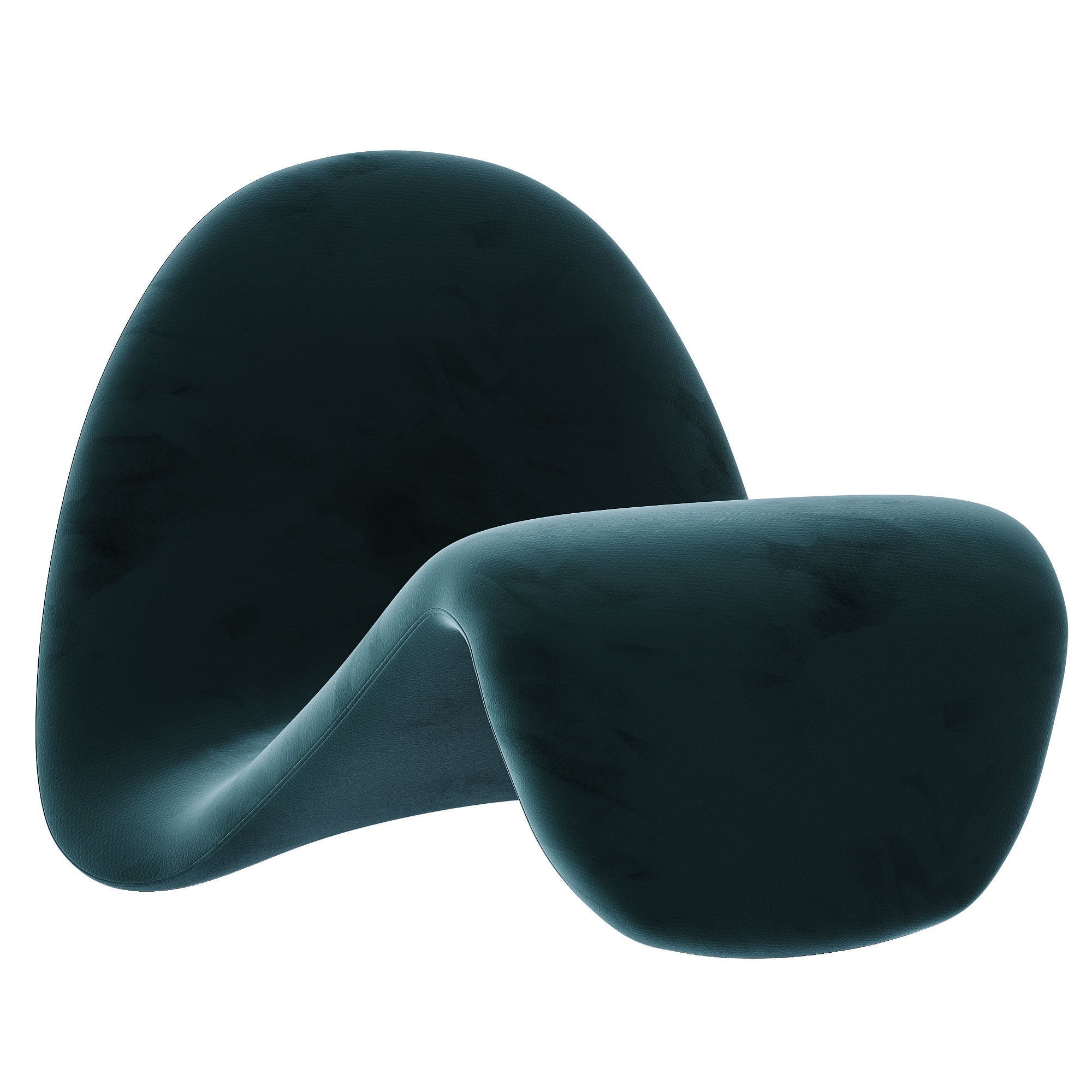 F577 Tongue Lounge Chair 3D model | CGTrader