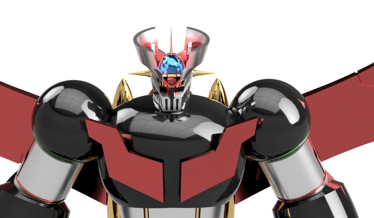 30cm mazinger z with z scrander 3d printing models 3D model 3D ...