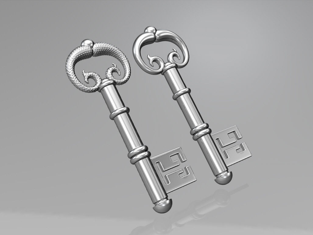 Key printable model 3D model 3D printable | CGTrader