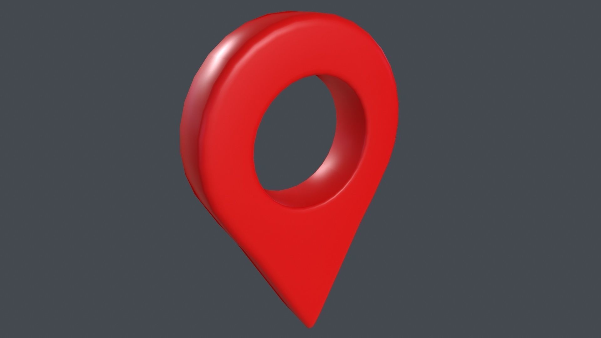 3D model Map Pointer 3D Model VR / AR / low-poly | CGTrader