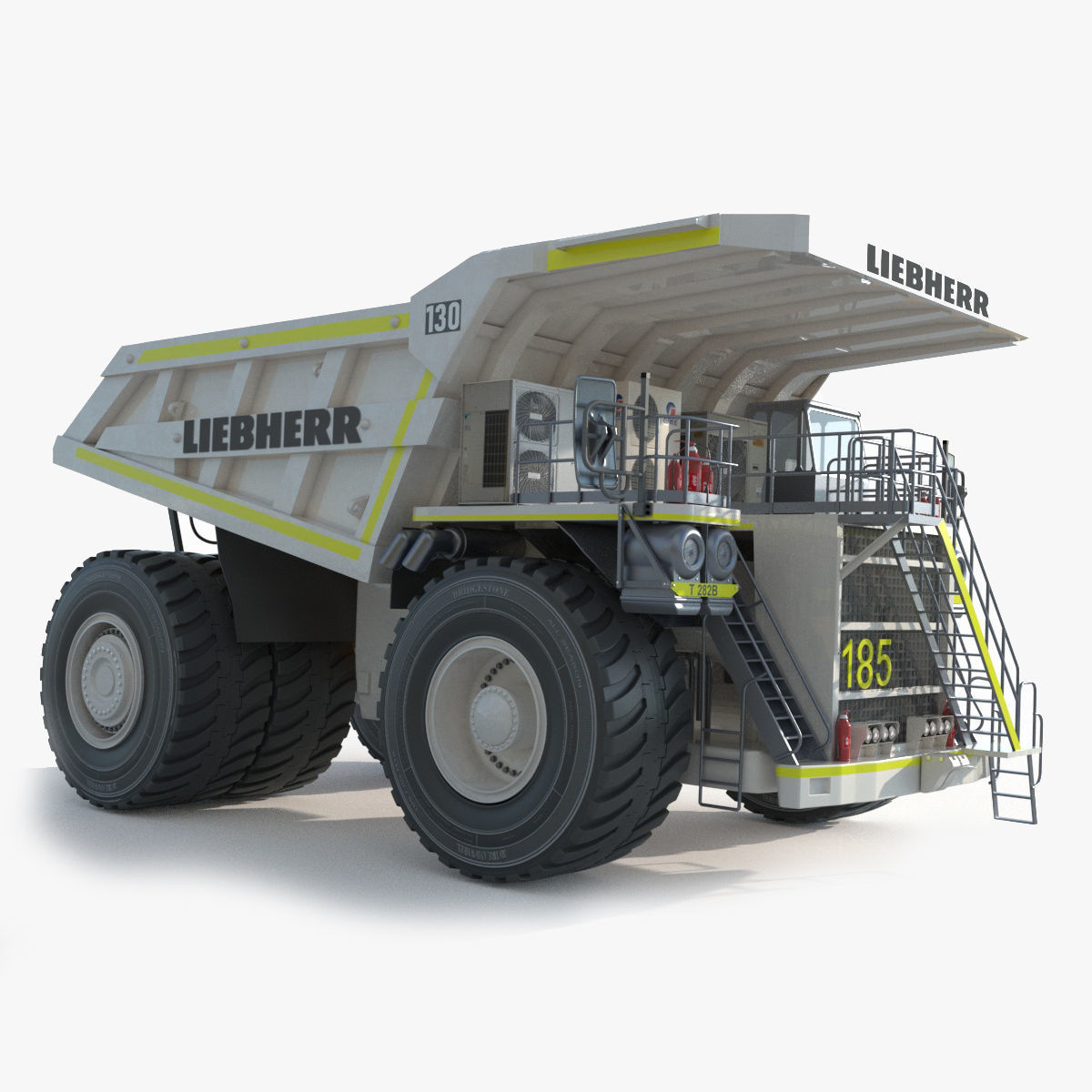 Liebherr T 282B Mining Truck 3D model | CGTrader