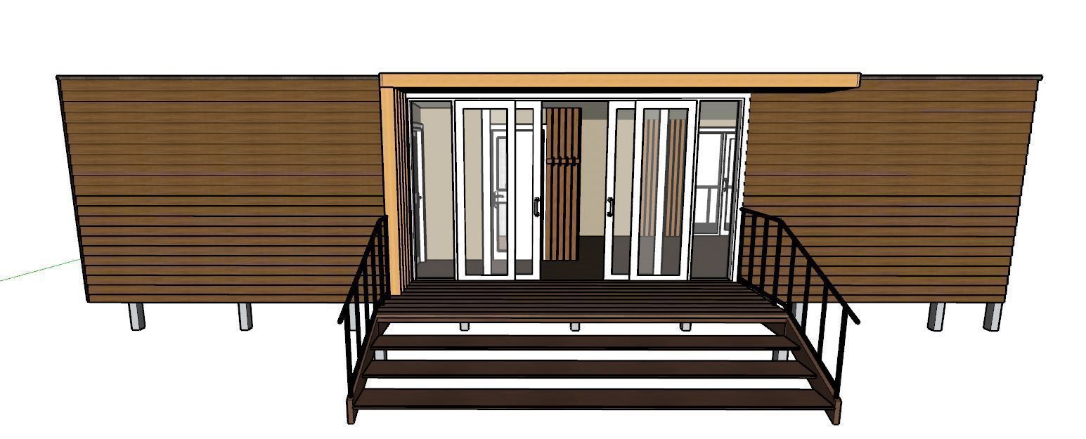 3D model of a modular house 2 by 1 bedroom 3D model | CGTrader