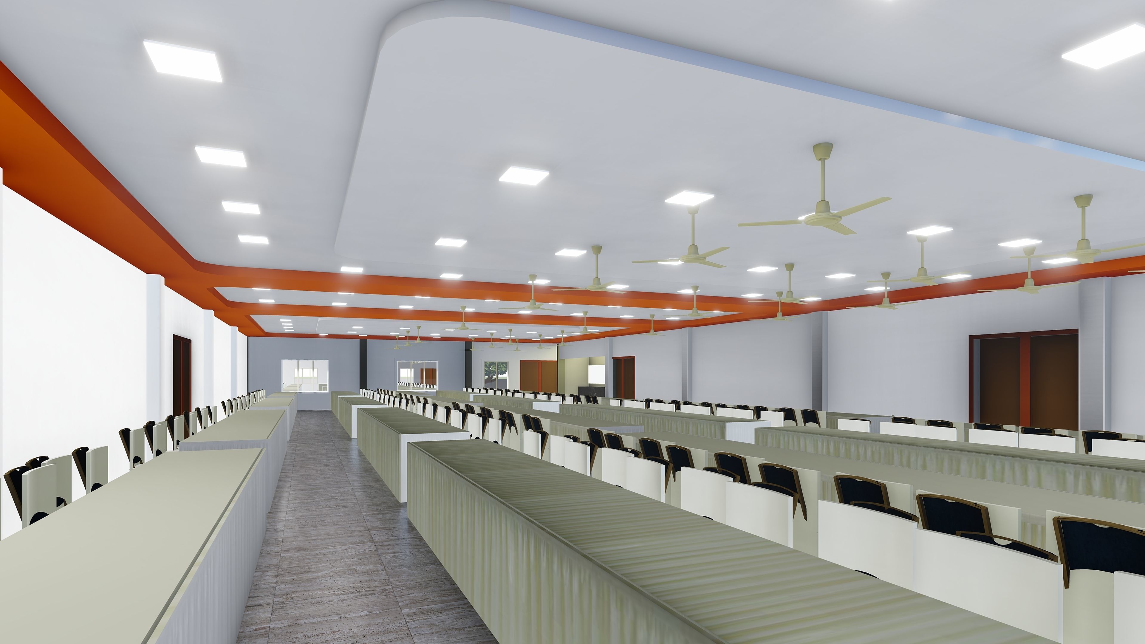 Marriage hall complete design drawings and estimate 3D model | CGTrader