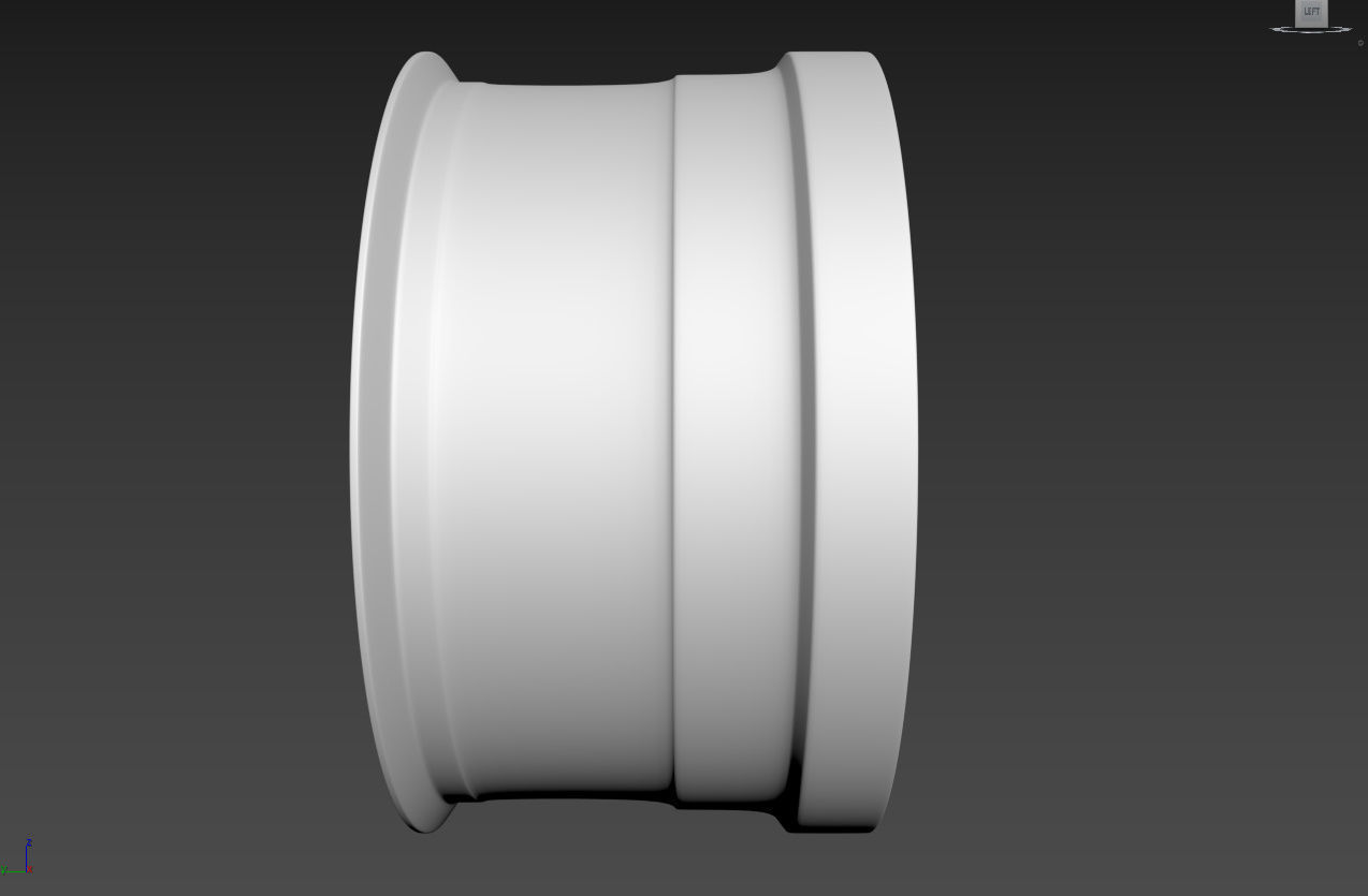 Work Carving 40 custom wheel 3D model | CGTrader