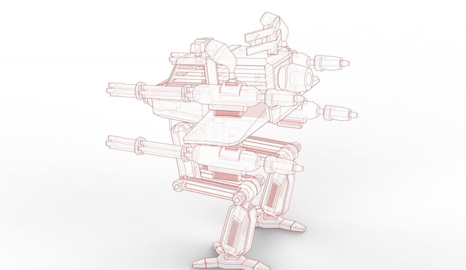 Robot R1 3d Model Cgtrader