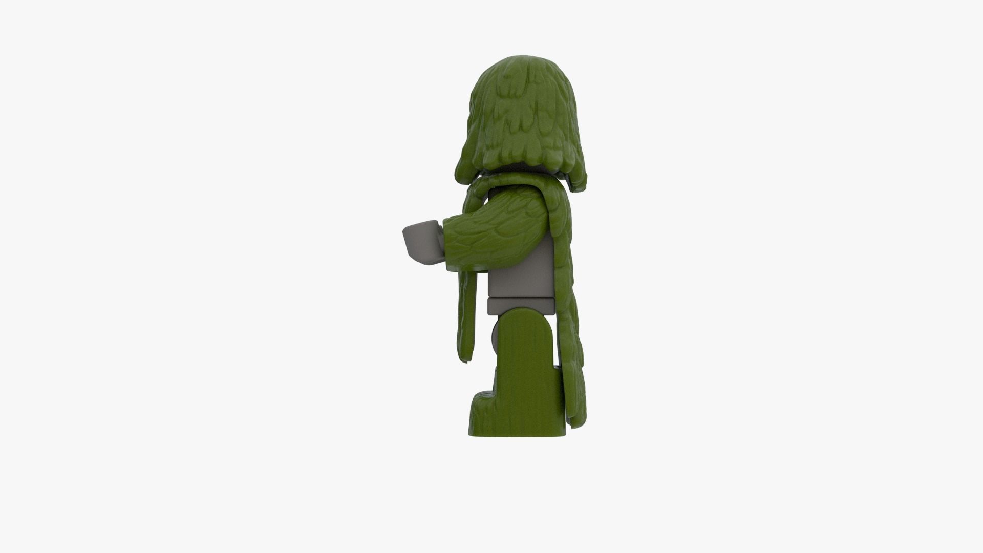 3D model Realsize Lego Minifigure Ghillie Suit VR / AR / low-poly ...