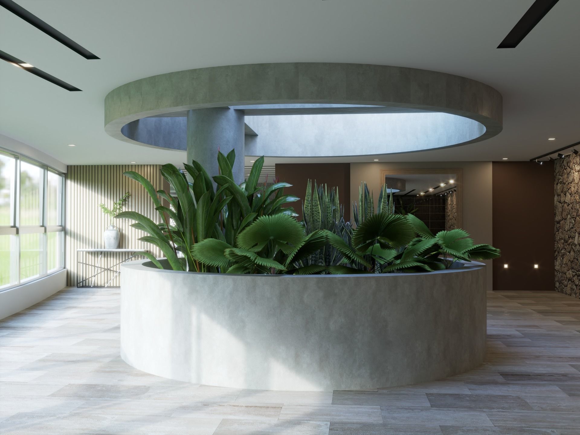 Building Lobby 3D model | CGTrader
