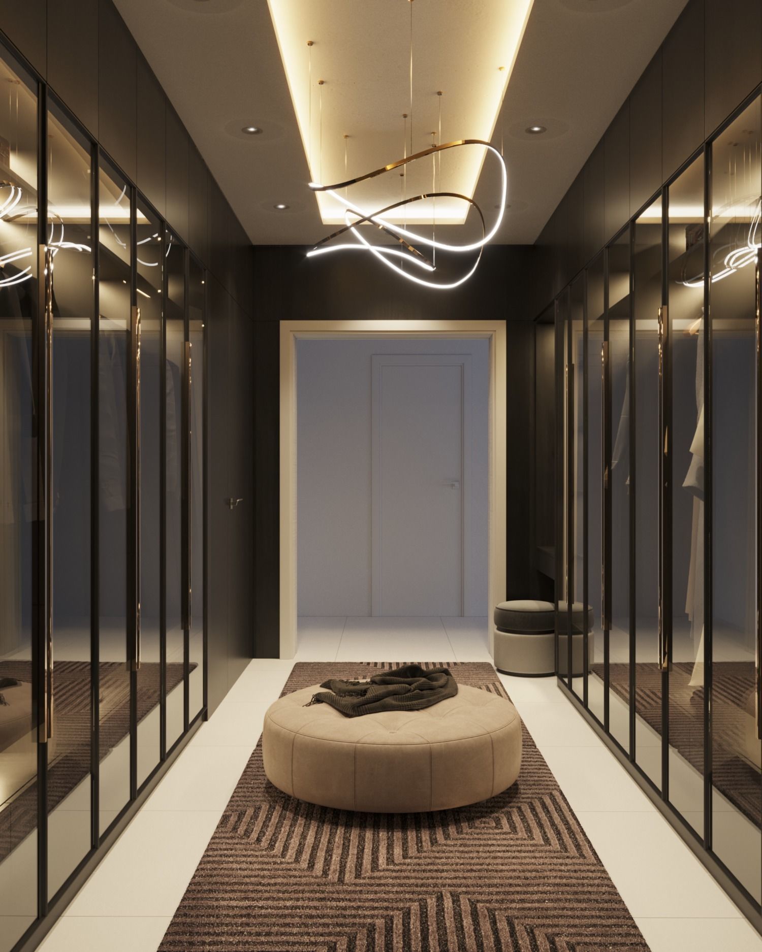 Dressing room and Bathroom free 3D model | CGTrader