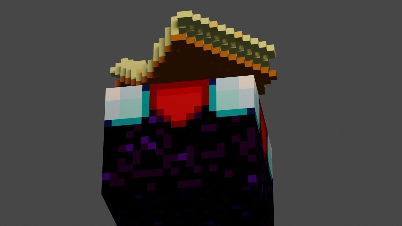 3D model Minecraft Enchanting Table voxel art VR / AR / low-poly | CGTrader