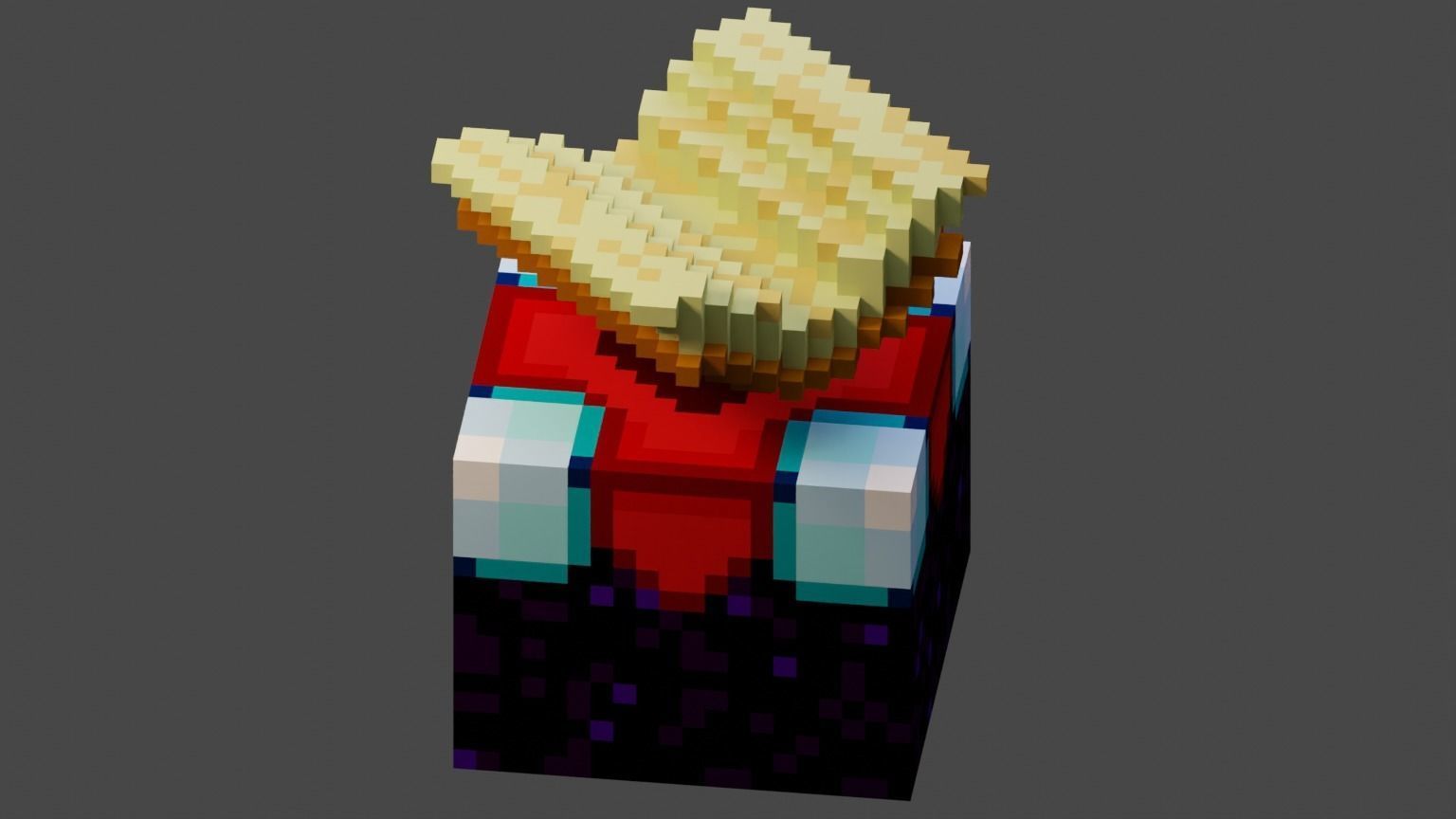 3D model Minecraft Enchanting Table voxel art VR / AR / low-poly | CGTrader