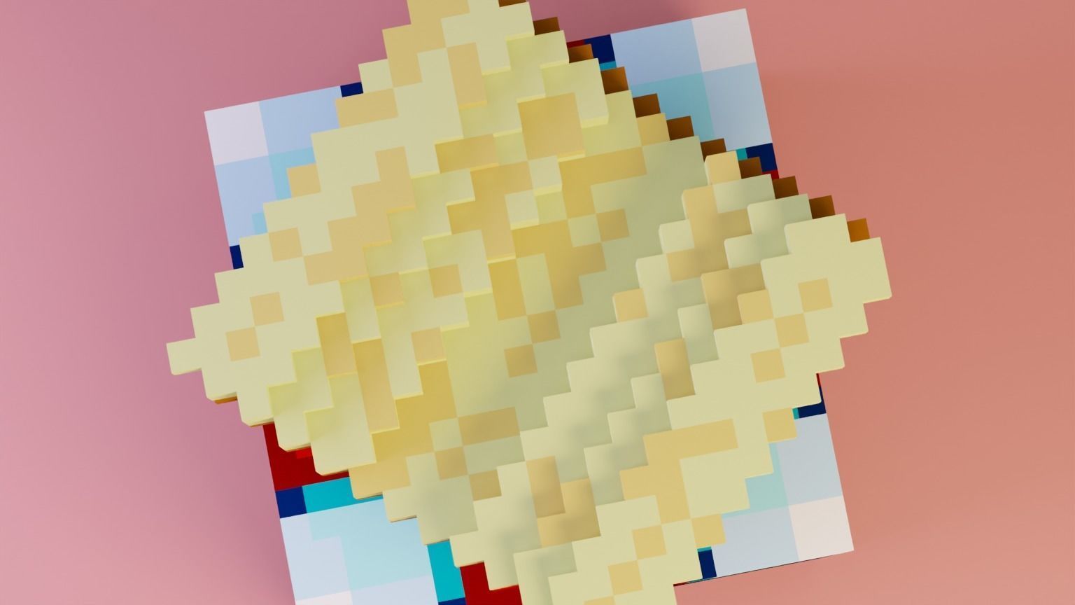 3D model Minecraft Enchanting Table voxel art VR / AR / low-poly | CGTrader