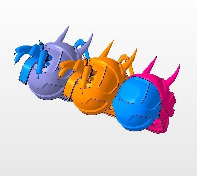 Hanzo Cyber Dragon Overwatch 2 Wearable Helmet 3D model 3D printable ...