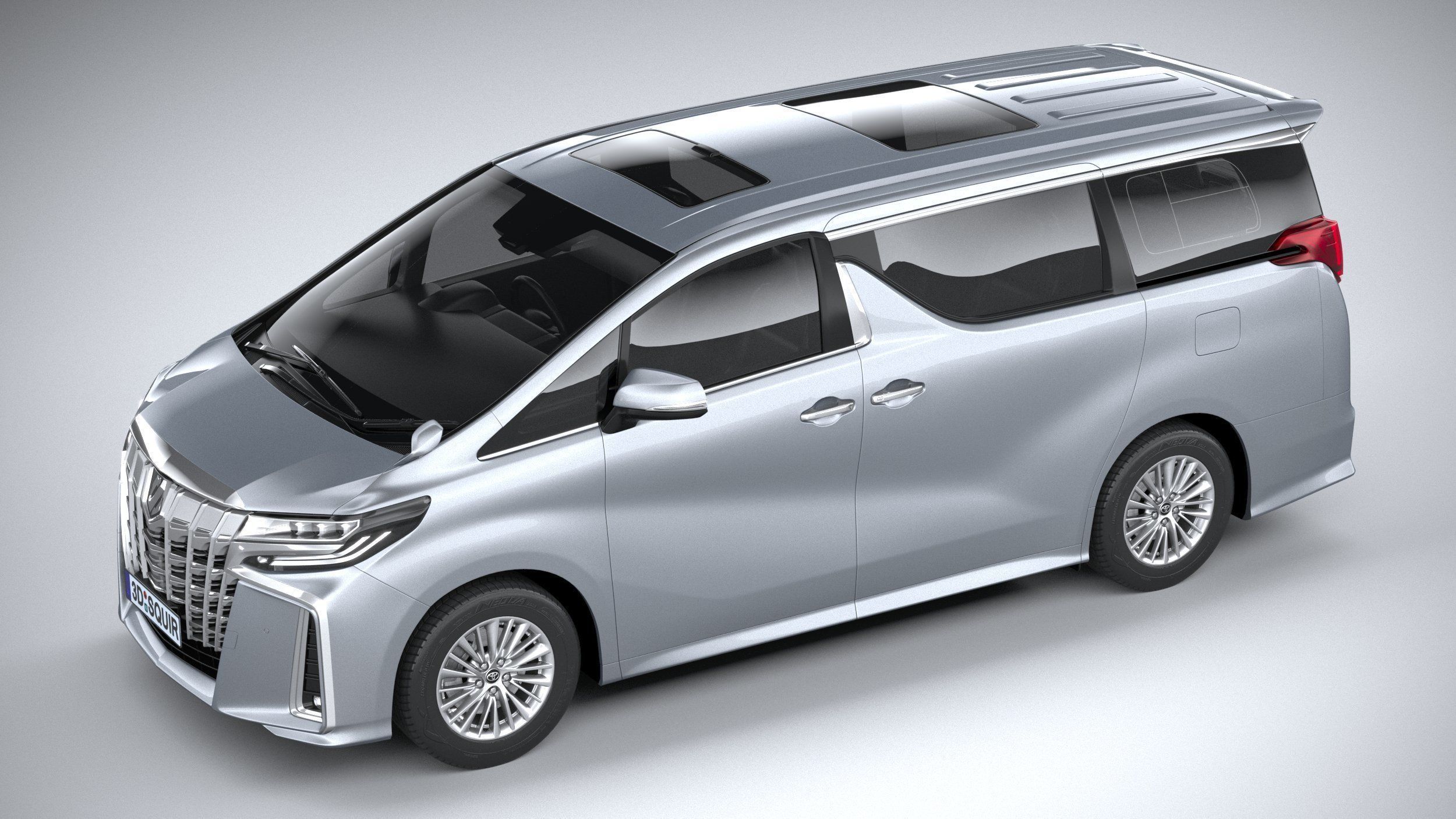 Toyota Alphard 2023 3D model | CGTrader