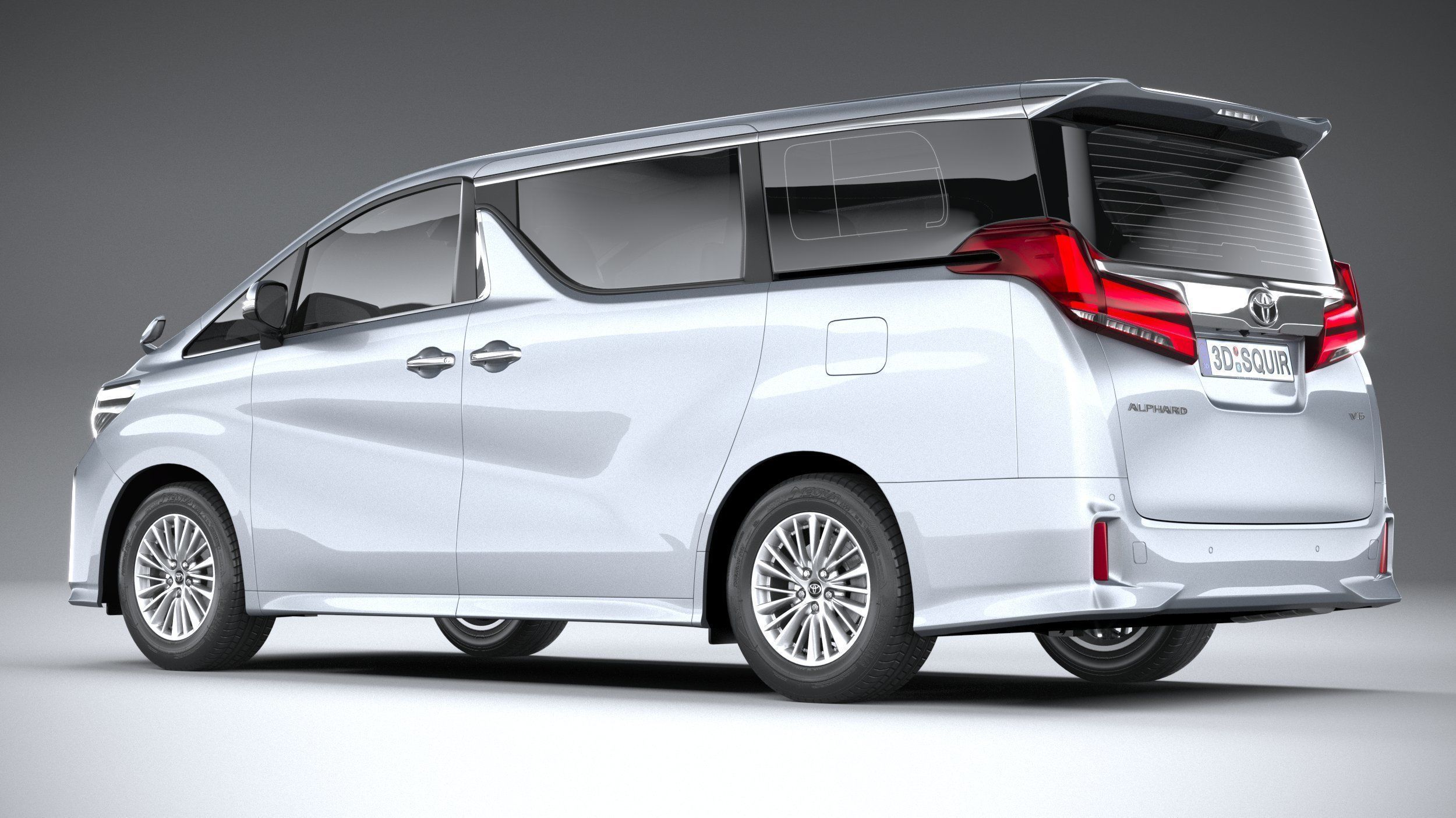 Toyota Alphard 2023 3D model | CGTrader