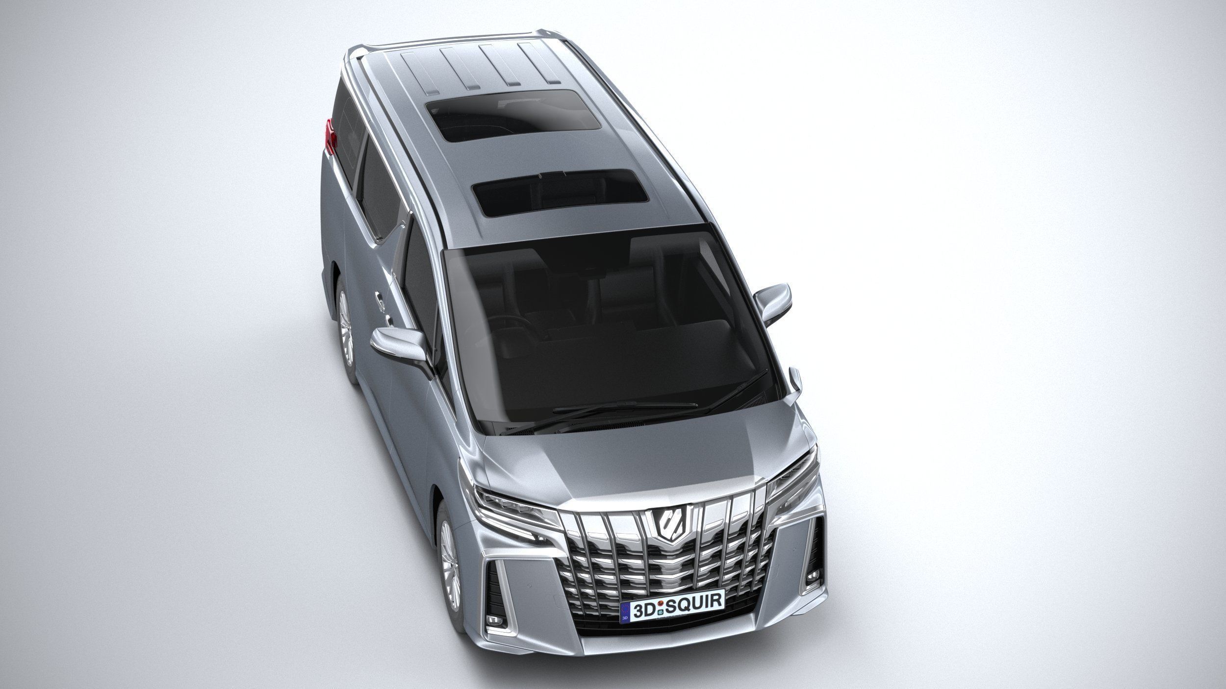 Toyota Alphard 2023 3D model | CGTrader