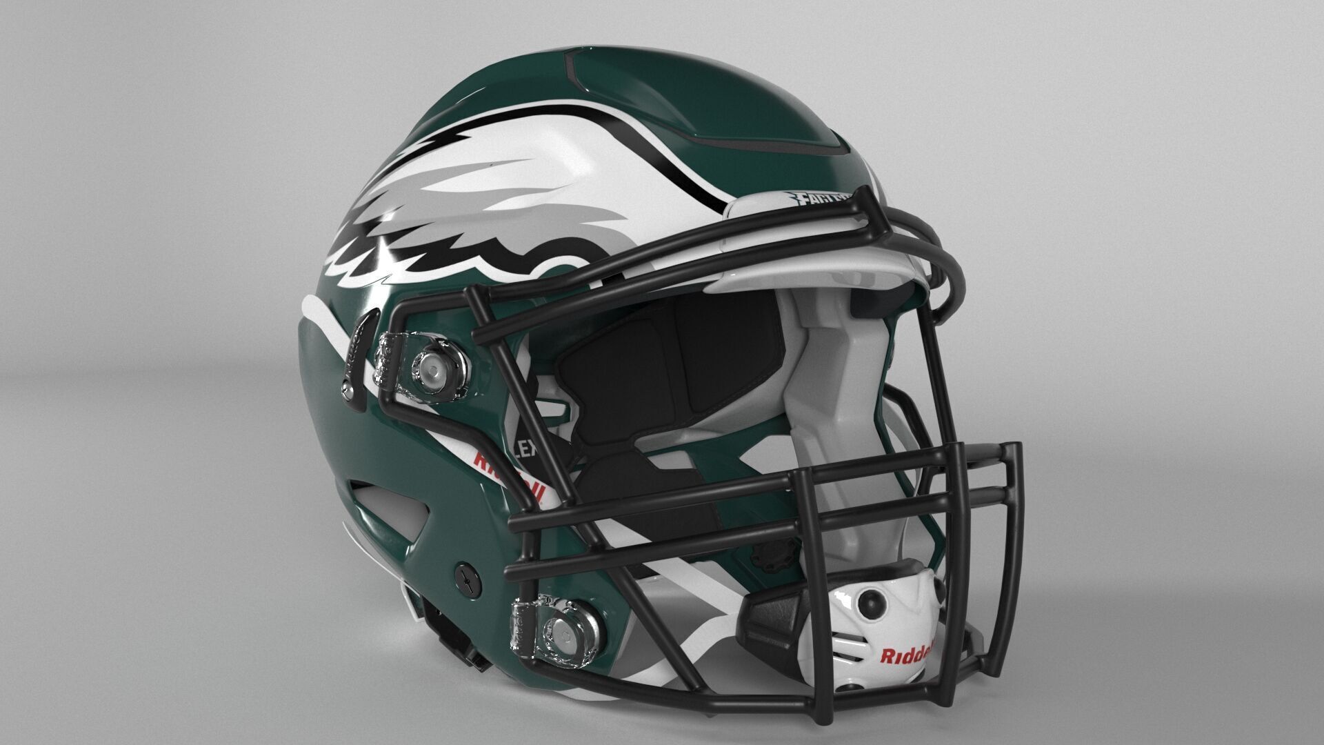 PHILADELPHIA EAGLES Helmet Football NFC East PBR updated 2025 3D model ...
