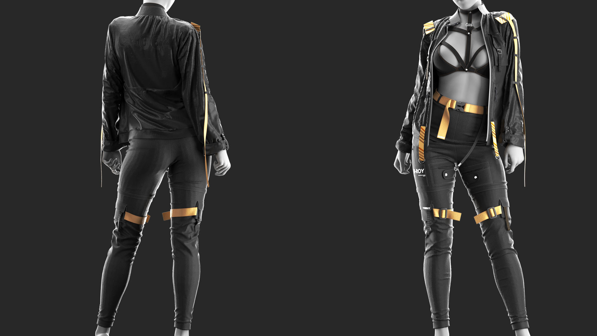 10 Outfits VOL 1 - Marvelous - CLO Project file 3D model | CGTrader