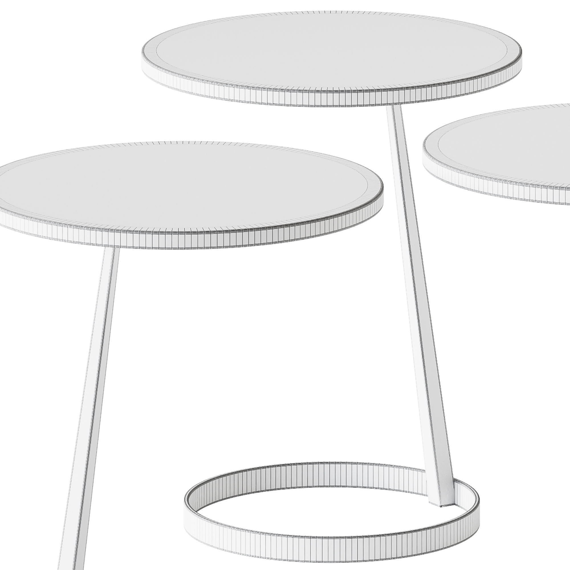Nube Italia RISE Side Table 3D model | CGTrader