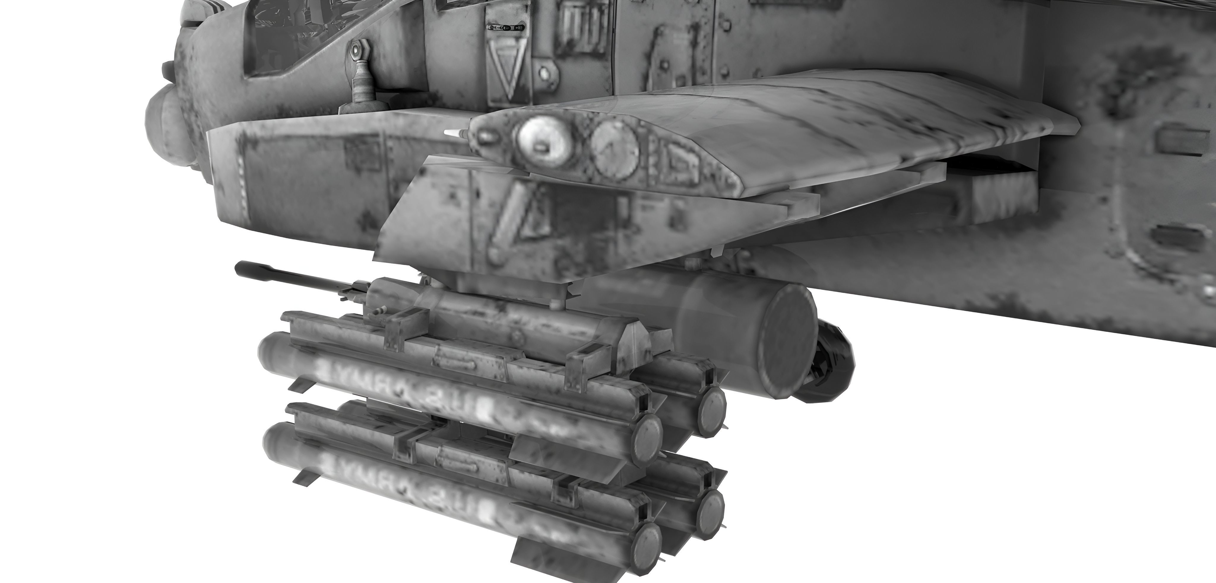 Apache AH-64D free 3D model | CGTrader