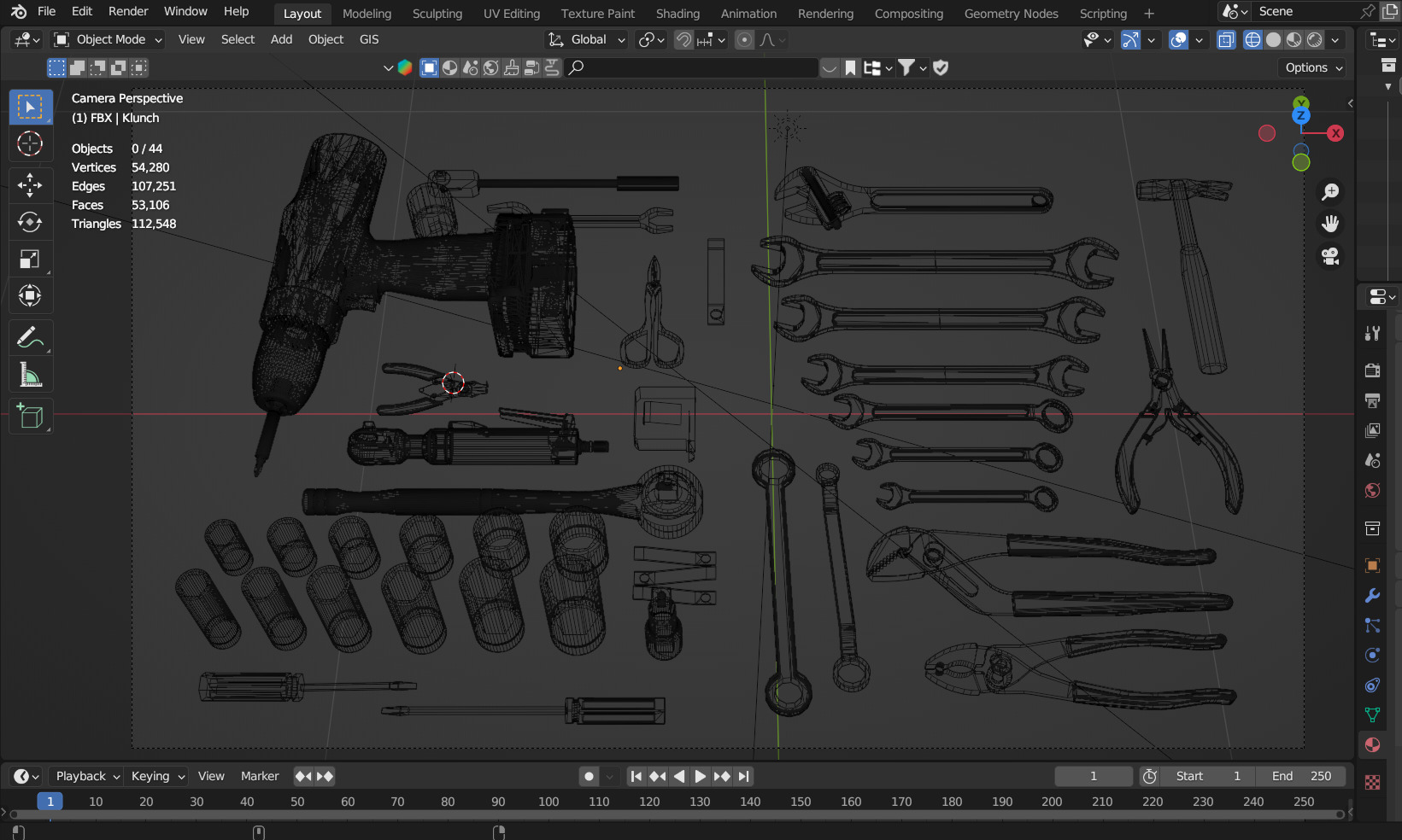 3D model Realistic Hand Tools Pack VR / AR / low-poly | CGTrader