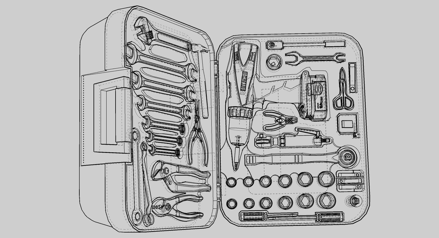 3D model Realistic Hand Tools Pack VR / AR / low-poly | CGTrader