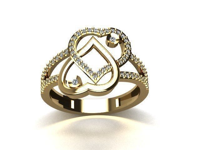 jewelry ring 3D model 3D printable | CGTrader