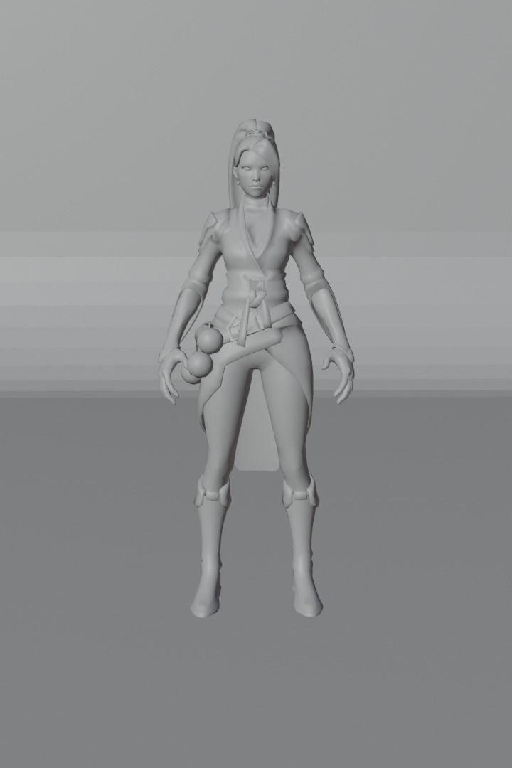 Sage Agent Valorant 3D model animated | CGTrader