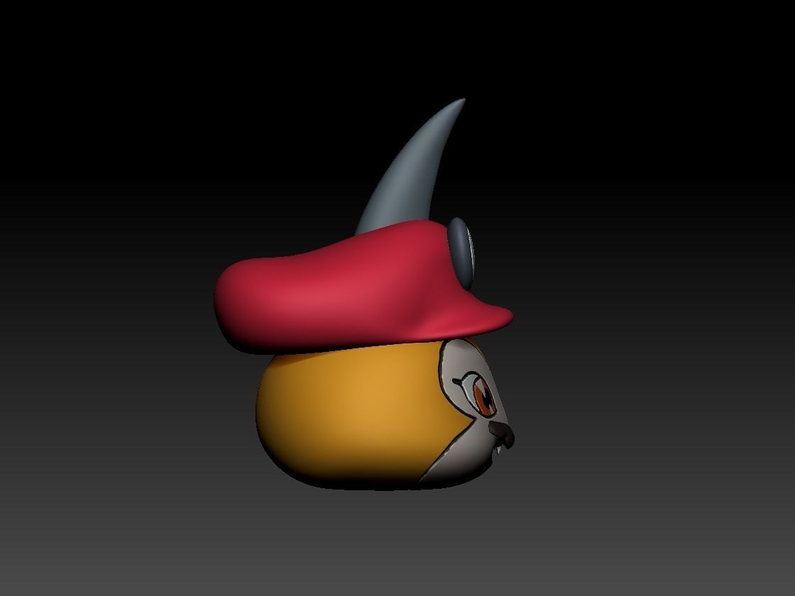 Digimon Tsunomon Mario free 3D model 3D printable | CGTrader