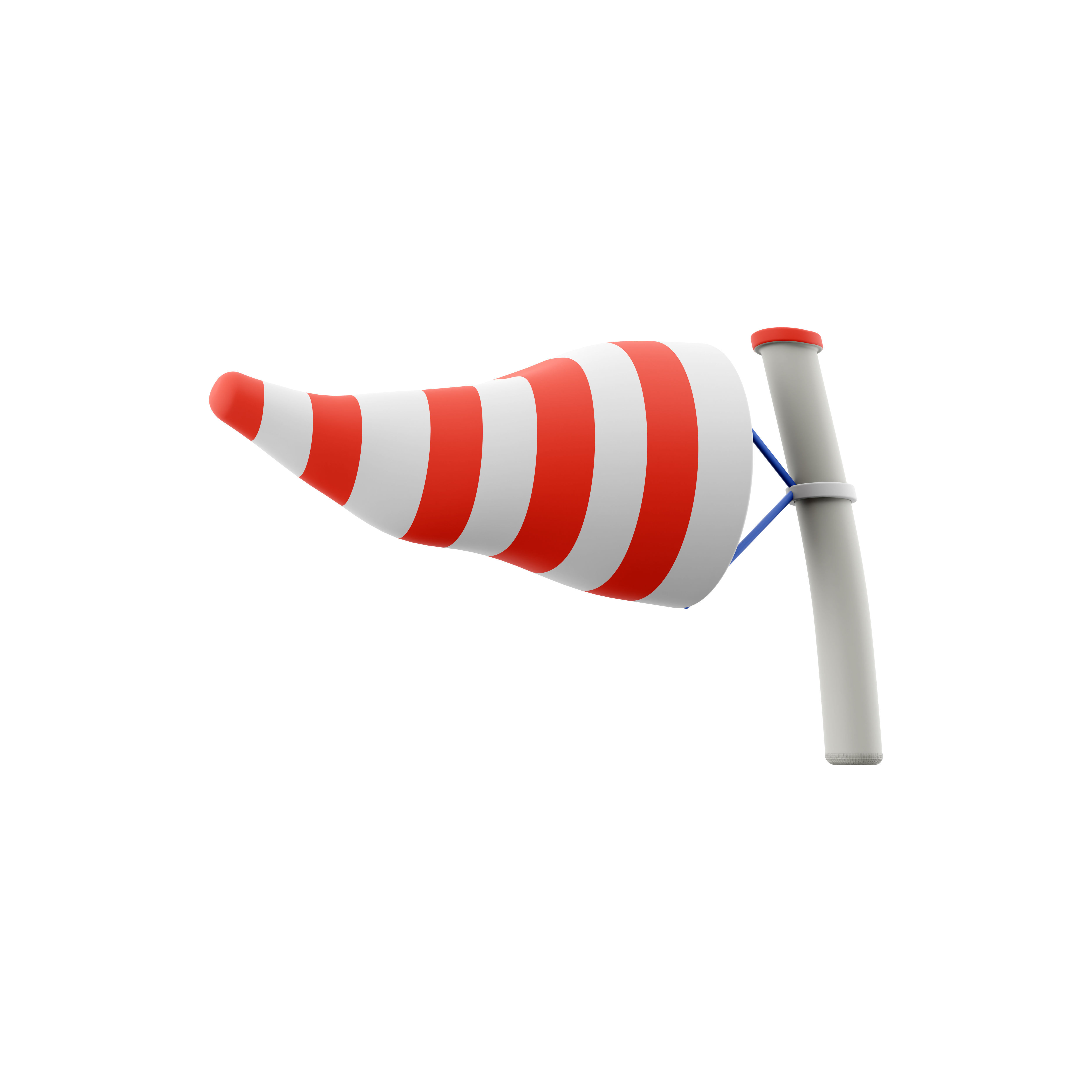 3d windsock cartoon icon 3D model | CGTrader