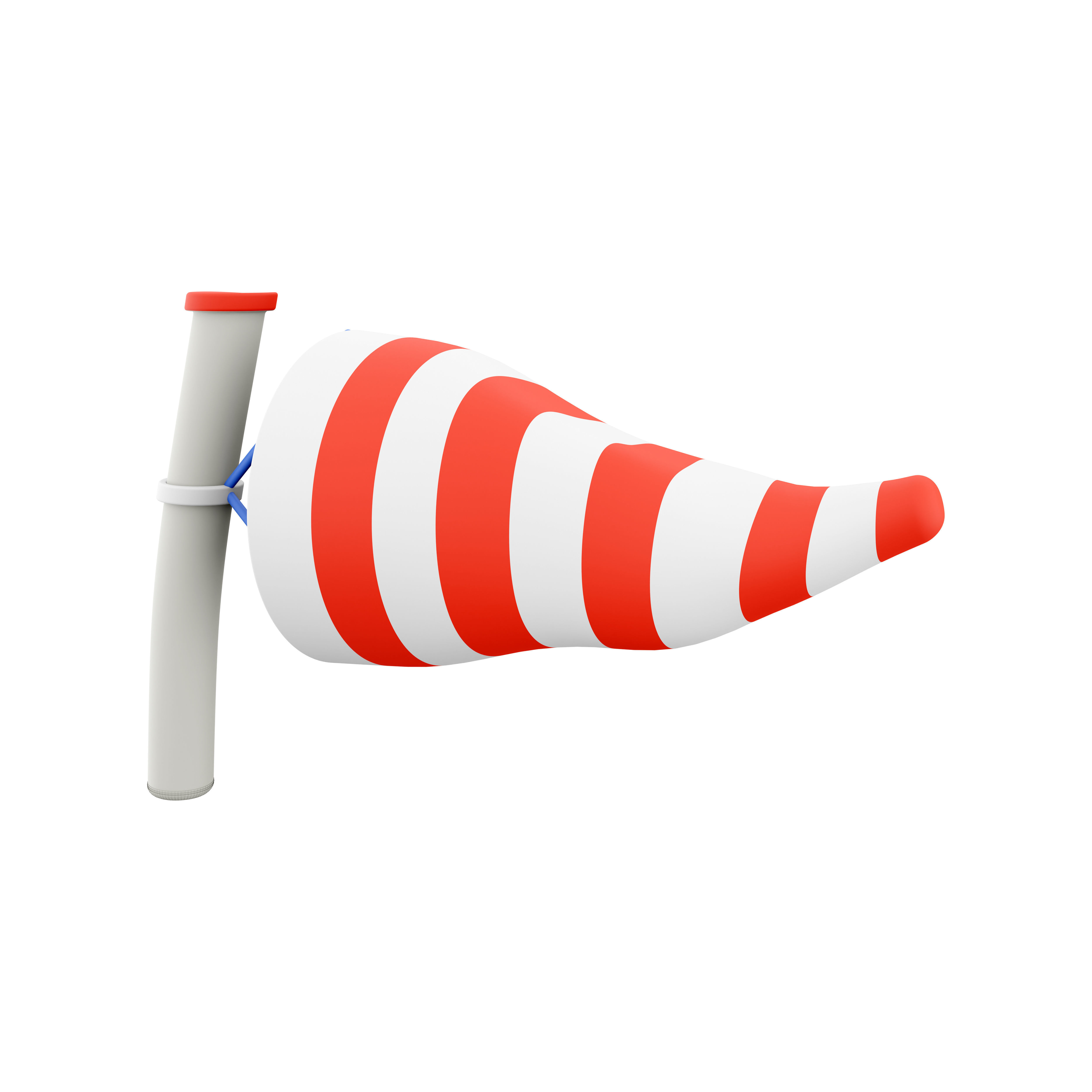 3d windsock cartoon icon 3D model | CGTrader