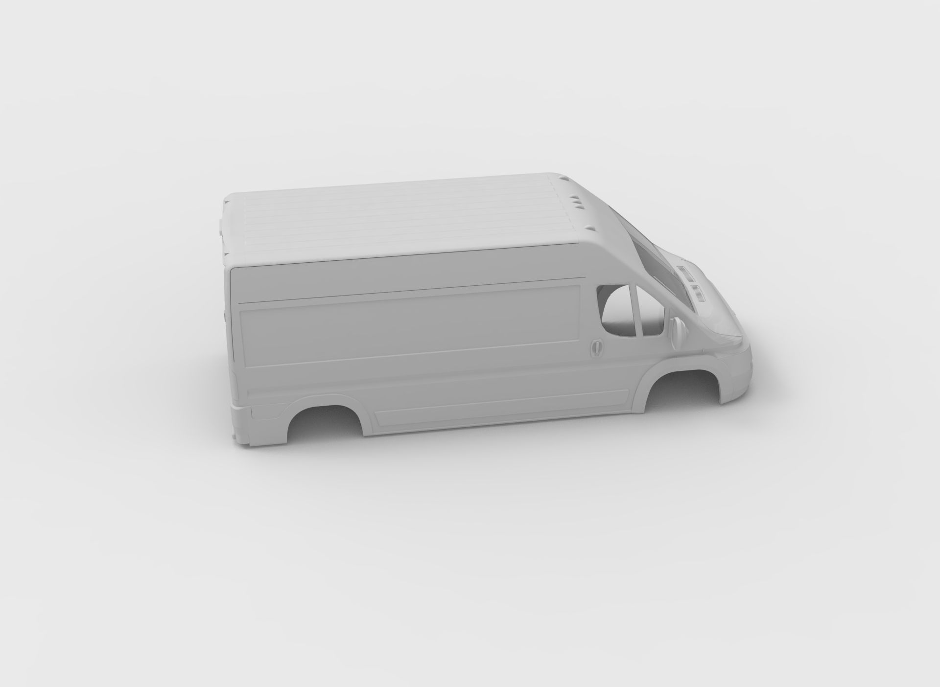 Dodge ram promaster 3D model 3D printable | CGTrader
