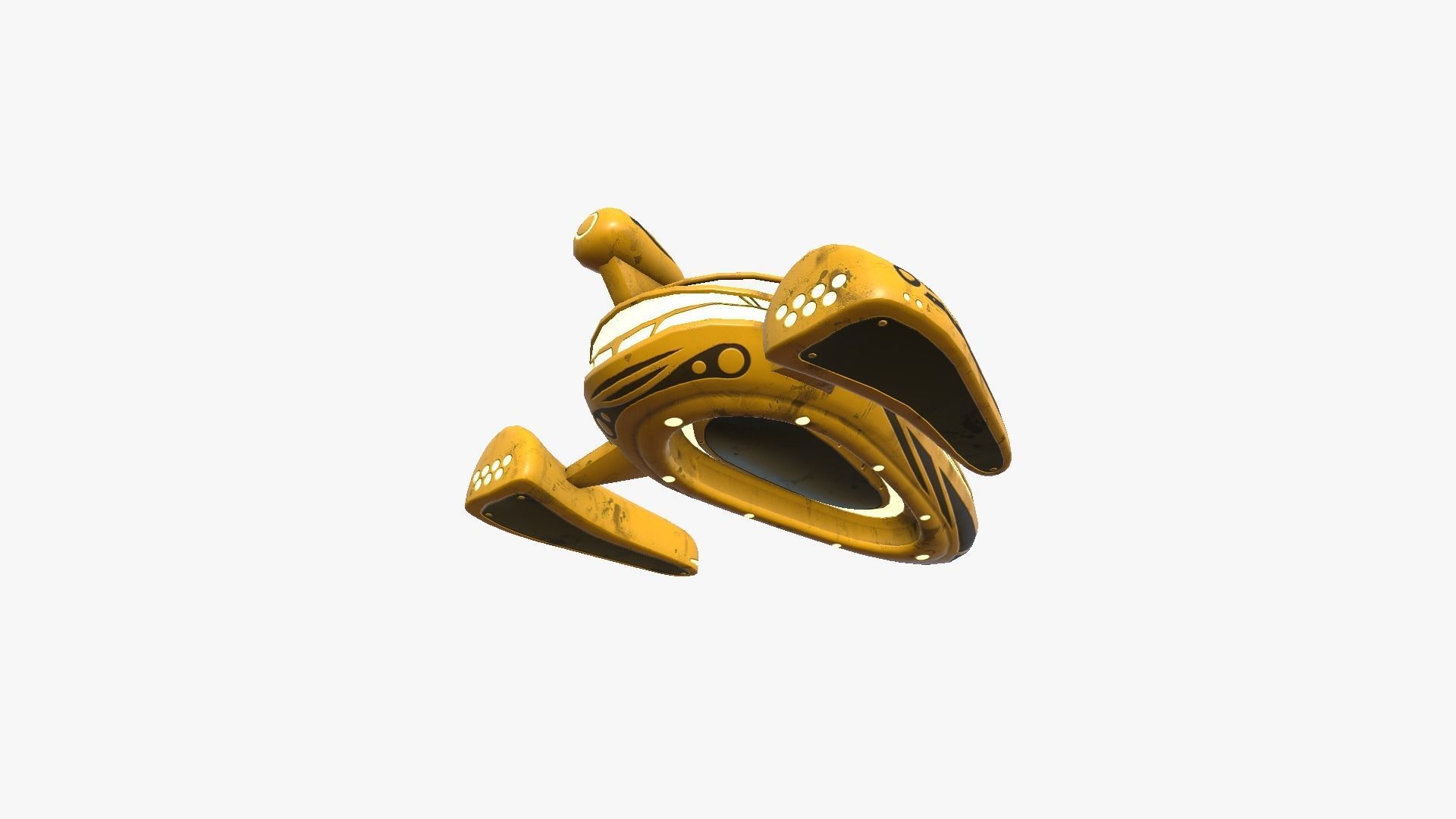 10 Alien Spaceship UFO H Collection - Sci Fi Spacecraft Design VR / AR ...
