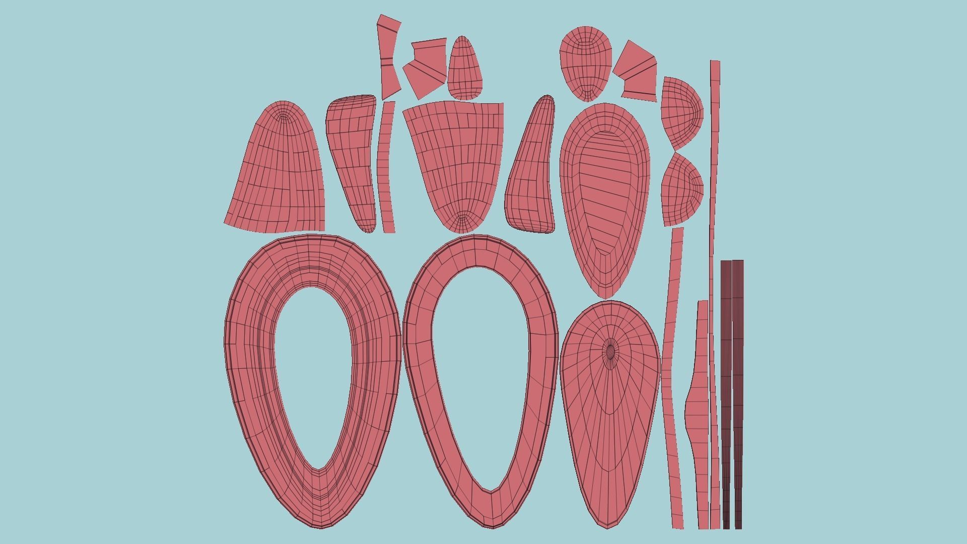 10 Alien Spaceship UFO H Collection - Sci Fi Spacecraft Design VR / AR ...