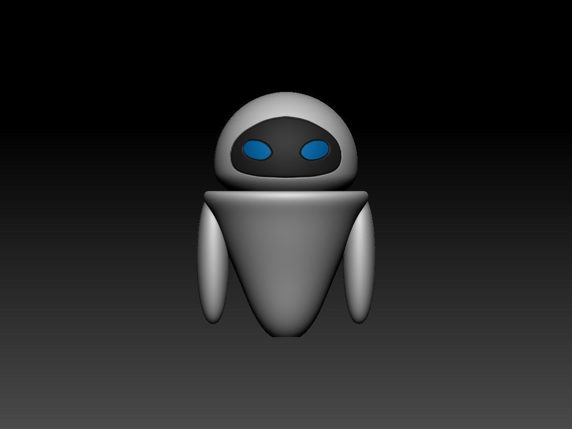 Eva WALL-E Disney free 3D model 3D printable | CGTrader