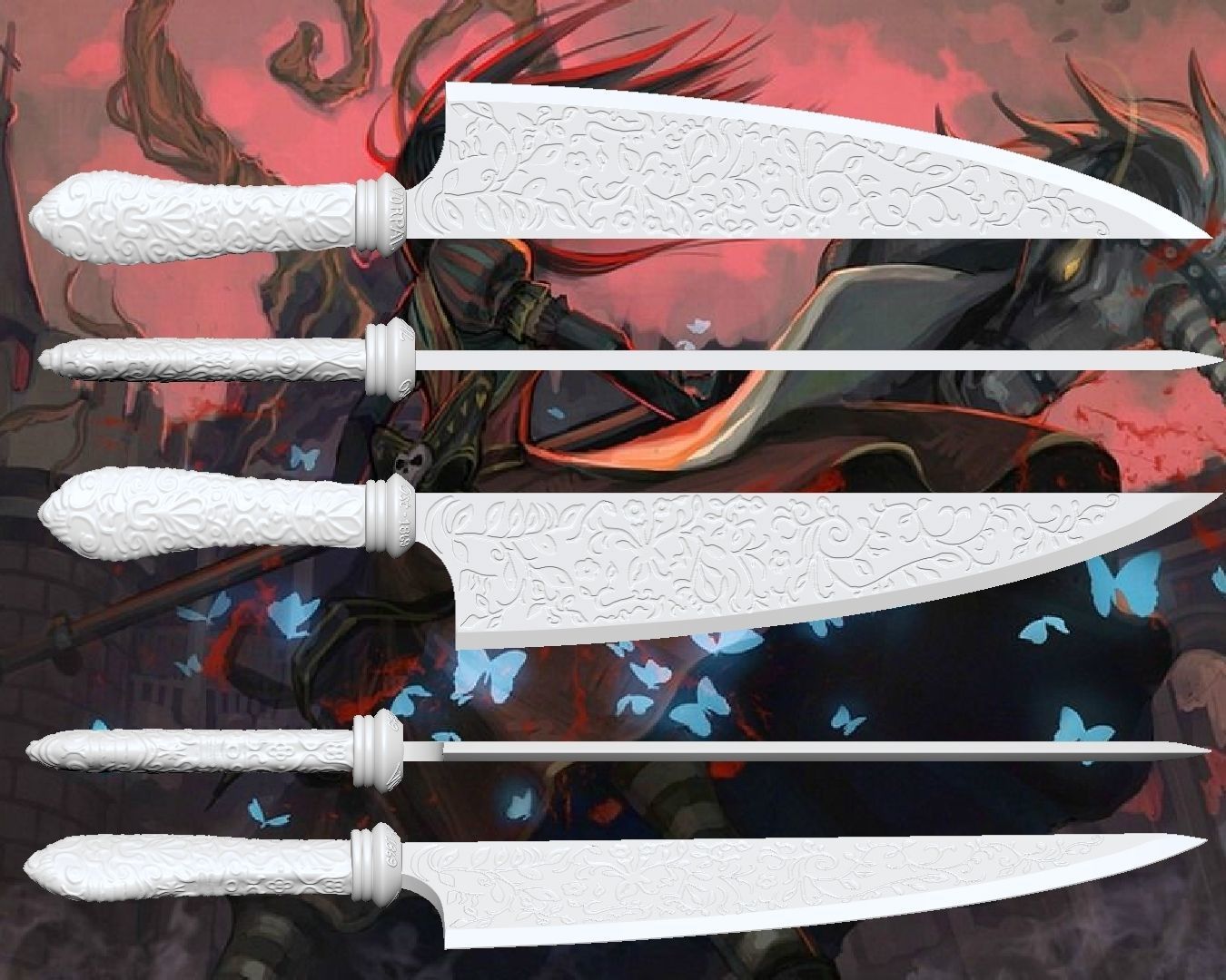 VORPAL BLADE ALICE MADNESS 3D model 3D printable | CGTrader