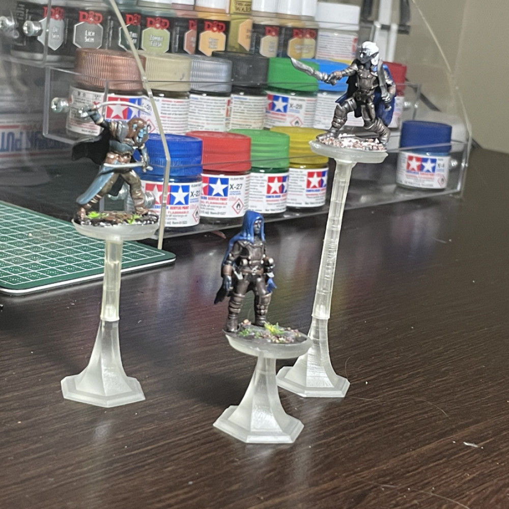 Modular Flying Bases 3D model 3D printable | CGTrader