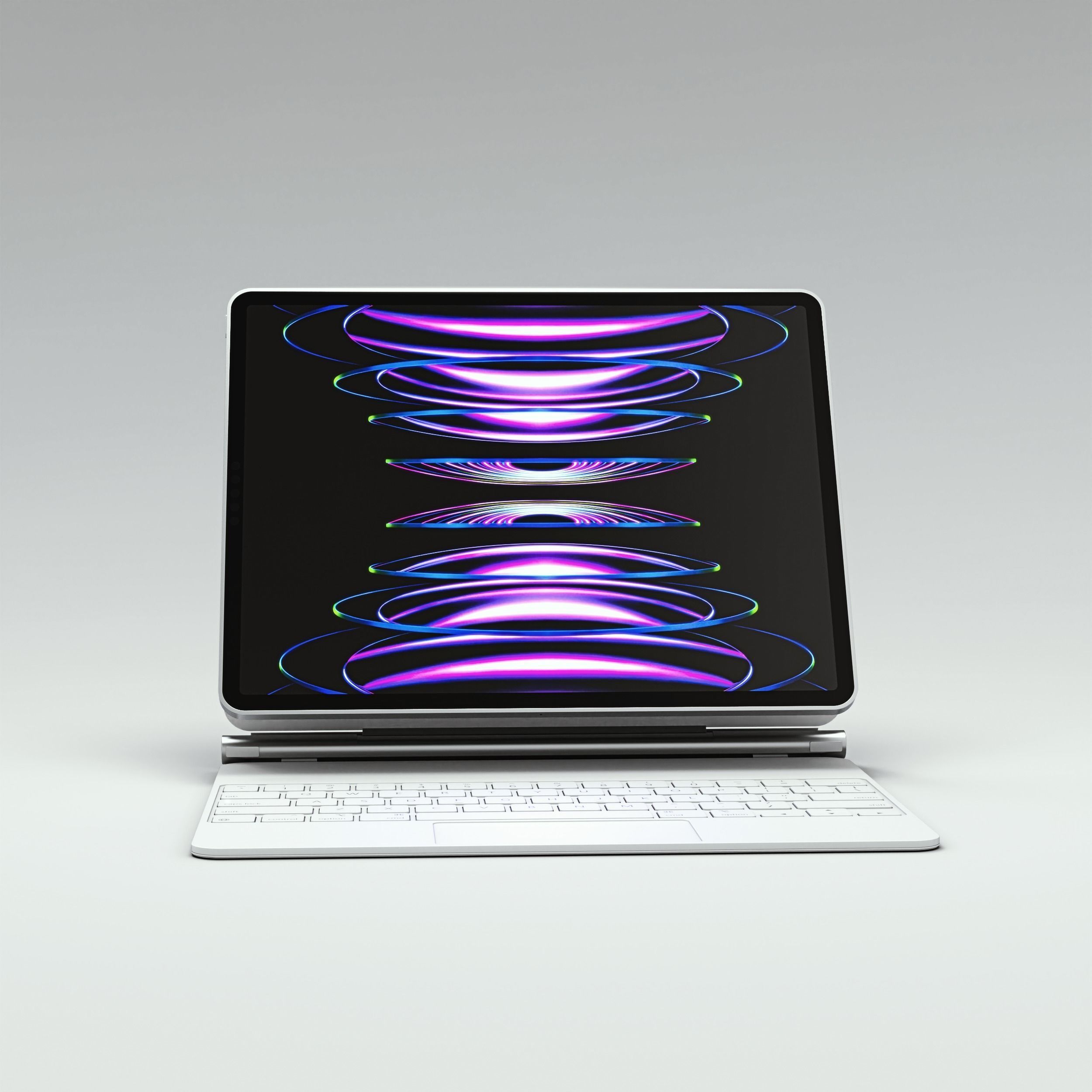 IPad Pro 10th Gen with Magic Keyboard 3D model | CGTrader