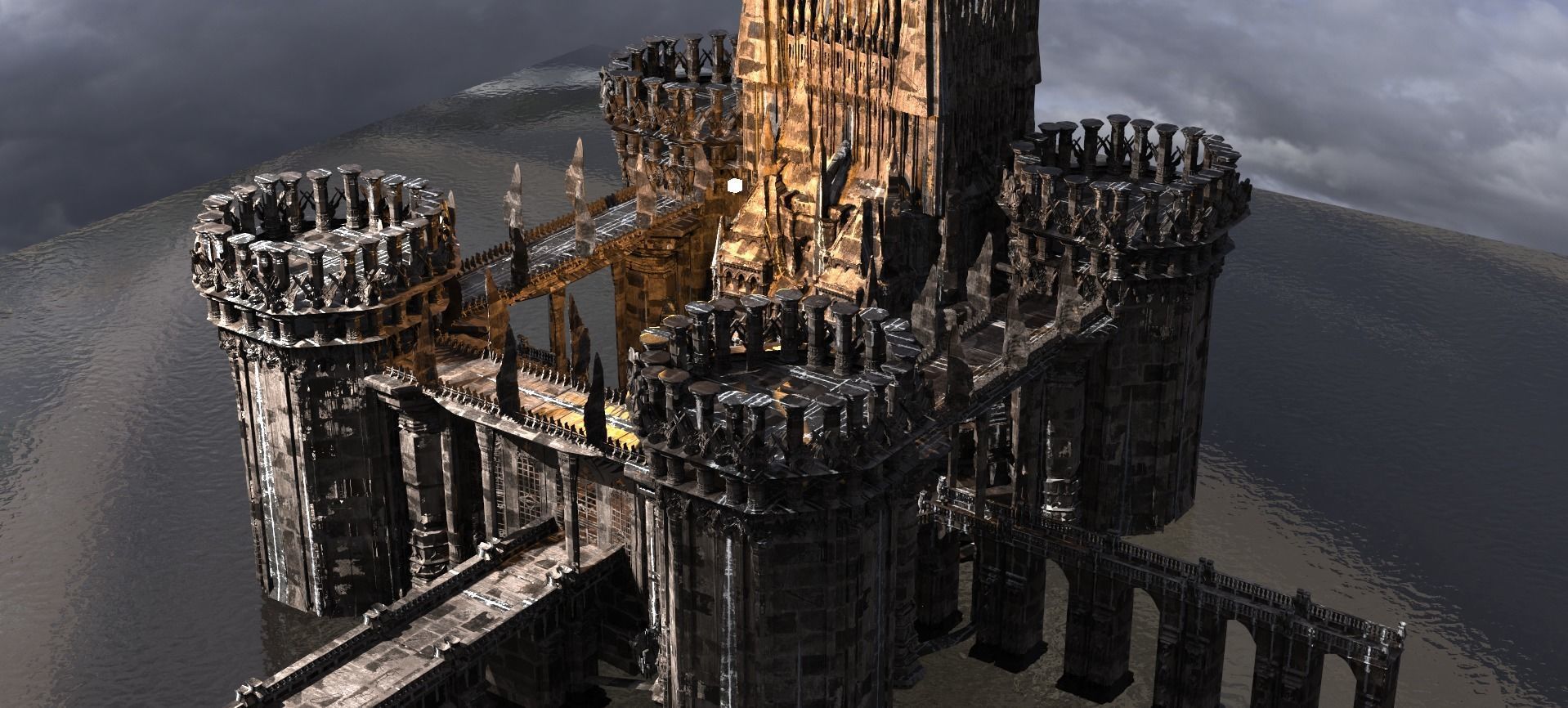 Sir Kay Kastle fortress 1 3D model | CGTrader